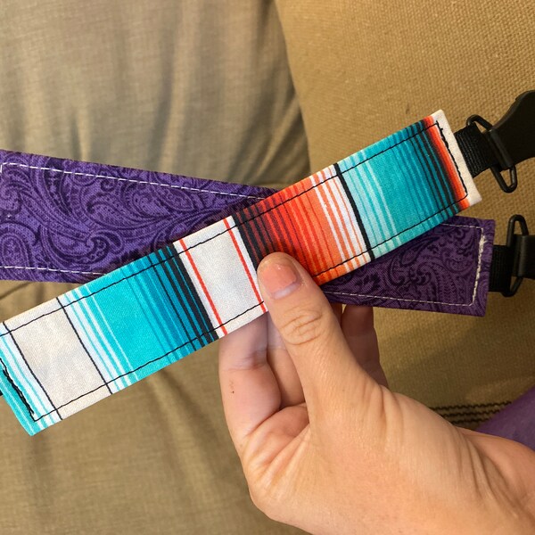 Western Fabric Pacifier Clip: Handmade 10" Baby Soother - Etsy