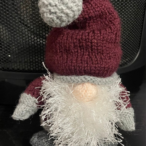 PDF Knitting Pattern Santa Gonk Xmas Gnome Toy Ornament & Chocolate ...