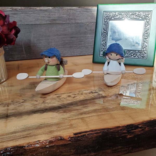 Kayak. Hiking in Kayak. Hiking in Canoe. Kayak Ornament. Gift for ...