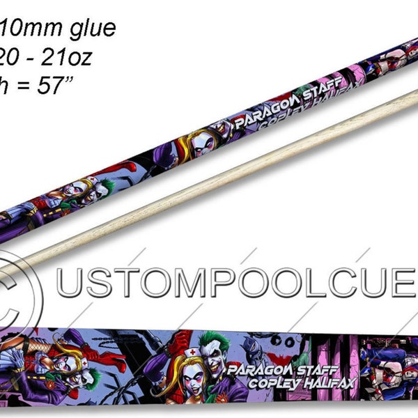 SEA TURTLE Ash Pool Cue Made to Order Add Your Text Ocean Reef - Etsy