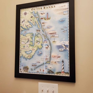 Michigan State Hand-drawn Map Poster Authentic 18x24-vintage Style ...