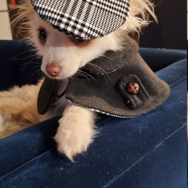 Dogs Beret, Cape Set! HANDMADE Dog Hats, Dog Caps, Baseball Hat ...