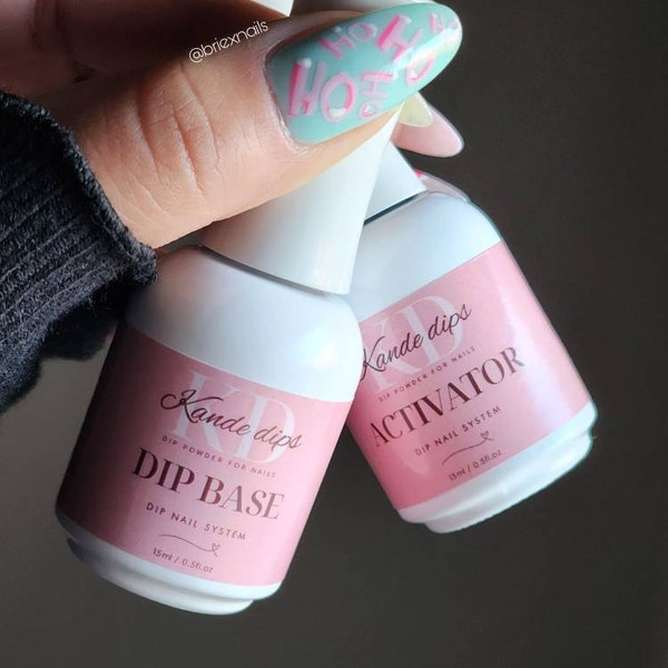 Waves Dip Powder, Blue to Light Blue Thermal Dip Powder, Dip Powder ...