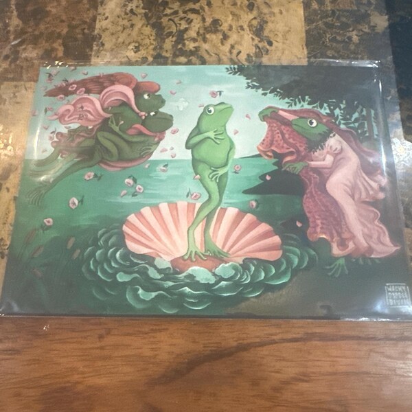 Renaissance Frogs || Art Prints - Etsy