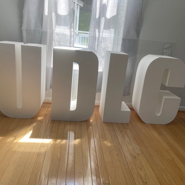 BABY Foam Letters, , Table Base Letters, Big Letters, Styrofoam Letters ...