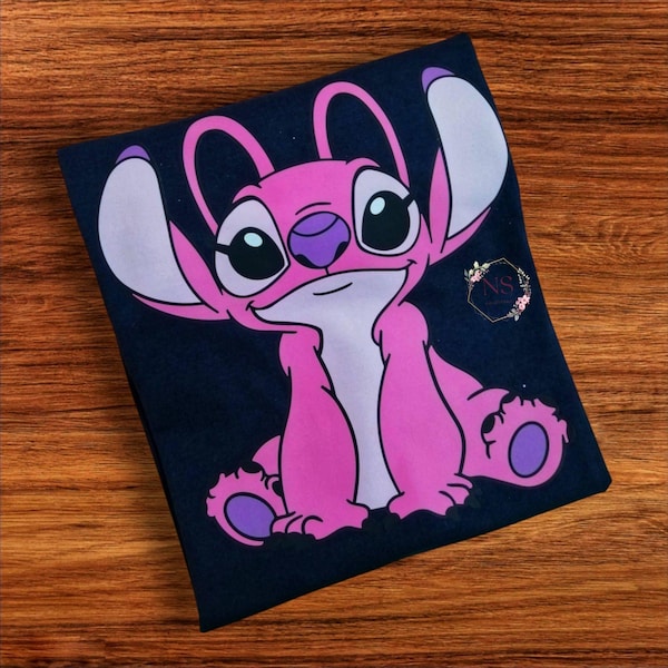 Pacote SVG Stitch and Angel: Designs de amor para casais (download ...