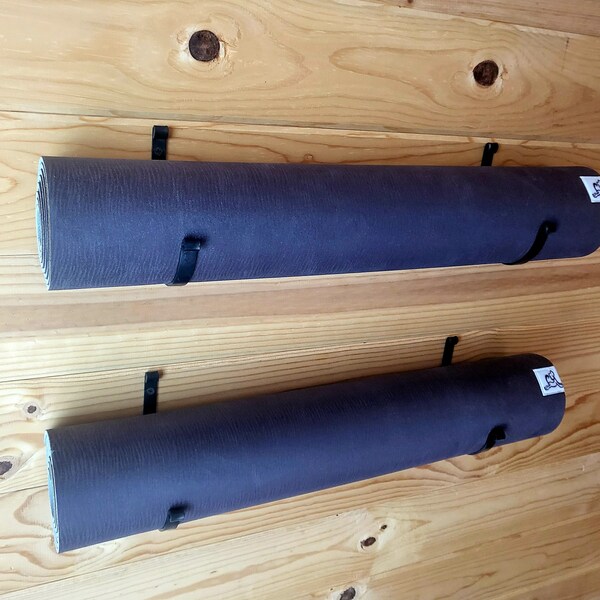 Pair of Hand Forged Wrought Iron Yoga Mat Hooks - Etsy