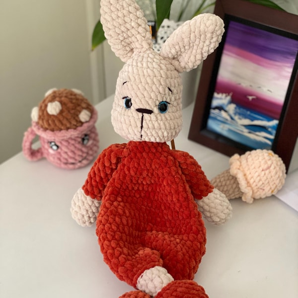 DOR Bunny Amigurumi/crochet Rabbit/ Easy Crochet Pattern/low Sew /plush ...