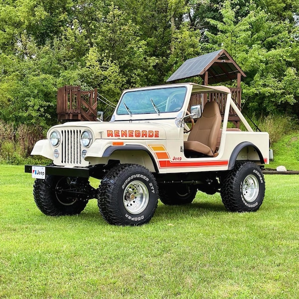 Cj8 Decals & Stripes Vinyl Graphics Kit (1983-1984) - Etsy