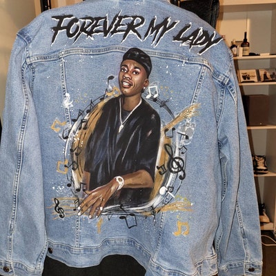 Hand Painted Denim Jacket Pop Art Jacket Custom Jacket With Art ...