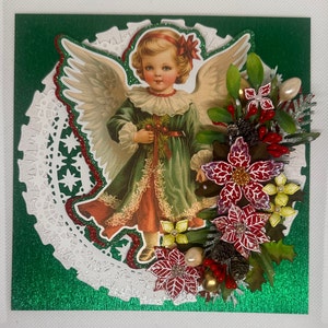 Gingerbread Printable, Printable Vintage Christmas, Digital Ephemera ...