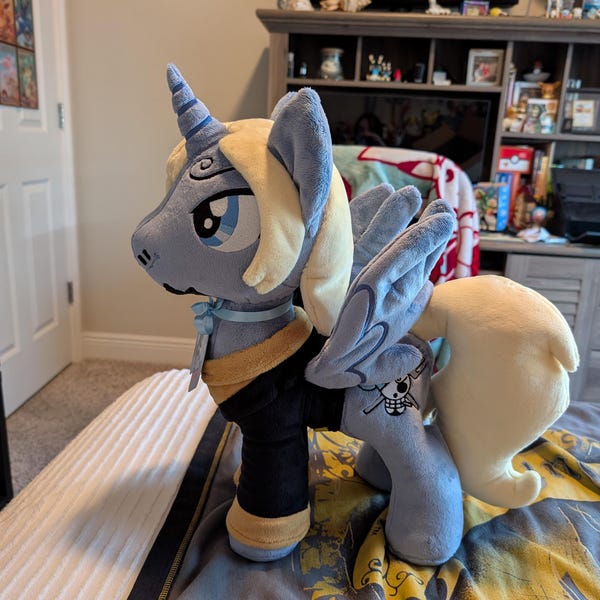 Custom Pony Plush 16" - Made to Order - Etsy