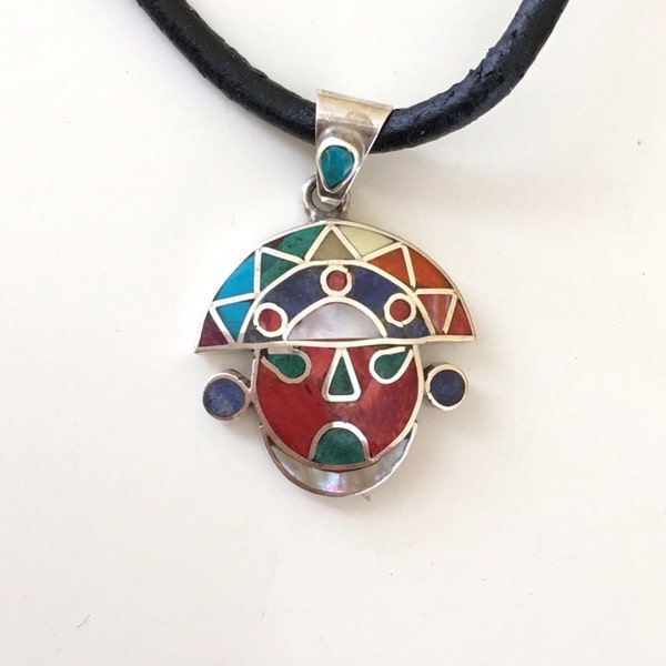 Chakana Peruvian Inca Cross Pendant Silver Necklace From Peru Sacred ...