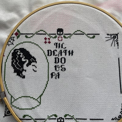 Creepy Colorful Ombre Alphabet Cross Stitch Pattern - Etsy