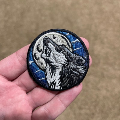 Wildlife V8 timber Wolf Morale Patch - Etsy