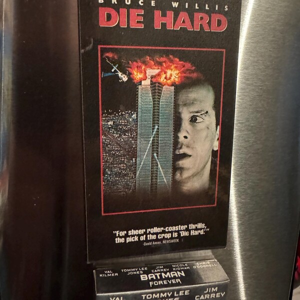 VHS Mini Movie Magnets '2 1/2 X 4 1/2' Lots of Titles to Choose From - Etsy