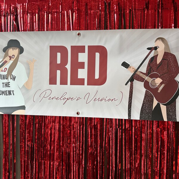 Printable Taylor Swift Eras Banner Digital Download Eras Party Decor TS ...