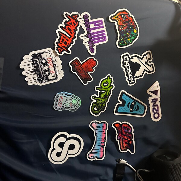 Subtronics Cyclops Army Double Sided Necklace Dogtag Chain Dubstep Rave ...