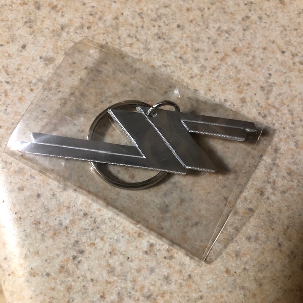 Set of 2 ZZ Top Key Chains Solid Metal Very Sturdy - Etsy