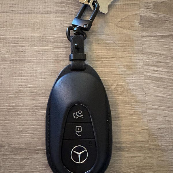 Volvo Ex30 Leather Key Fob Cover, 2024-2025 Volvo EX30 Polestar 4 Key ...
