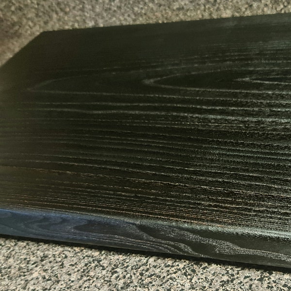 Yakisugi Cutting Board, Japanese Wood Cutting Board, Yaki Sugi Serving ...