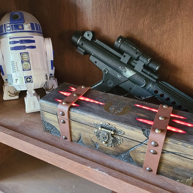 Custom Lightsaber Boxes by SithHappensCo on Etsy