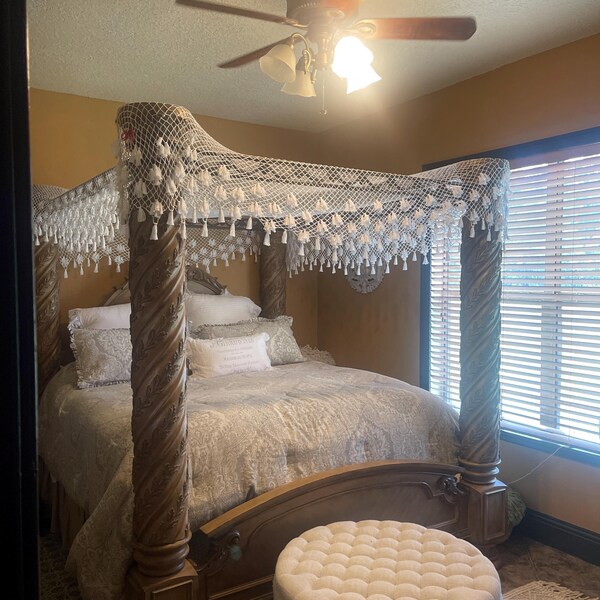 Double Diamond Arch Hand Tied Canopy (choose Size) - Etsy