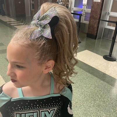 Crownthat cheer Ponytails for Your Cheer Princess Dont Let Your ...