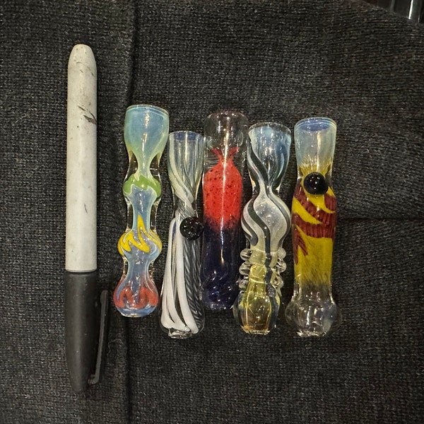 5 Pack Handmade Chillums - Etsy