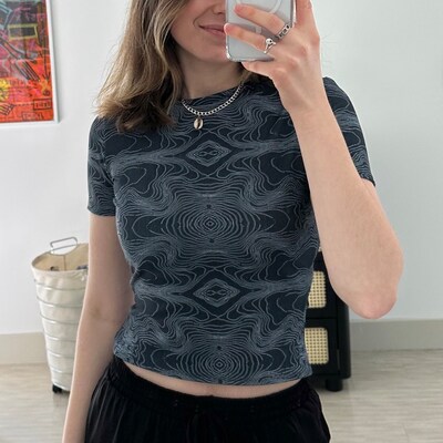 PDF Long Sleeve Baby Tee Sewing Pattern Crew Neck Turtle Neck / XS XXL ...