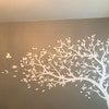 White Tree Decal Large Nursery Tree Decals With Birds Unisex White Tree ...