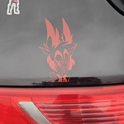 Hazbin Hotel Alastor Decal - Etsy