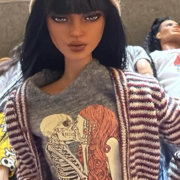 Paperark DOOARE DOLL BODY Without Head 1/6 Ooak Blythe Monster High ...