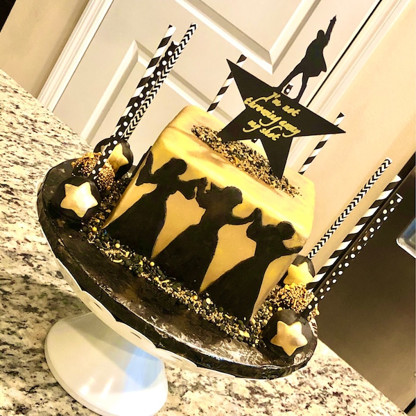 Hamilton Cake Topper - Etsy