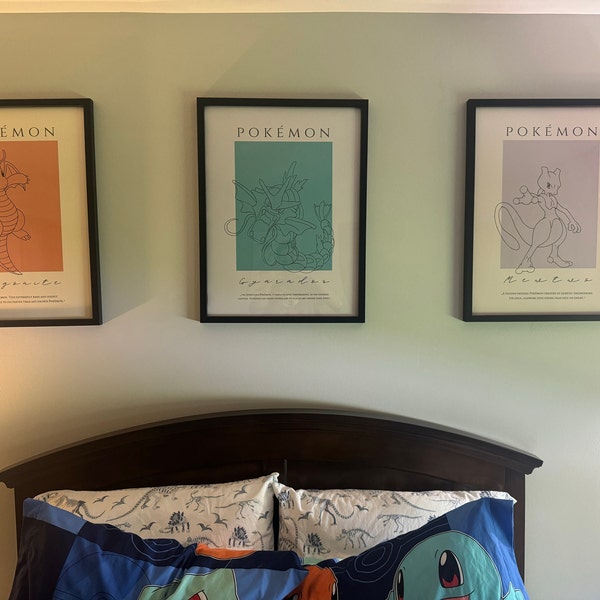 Pikachu Poster - Pokémon First Generation Wall Art, INSTANT DOWNLOAD ...