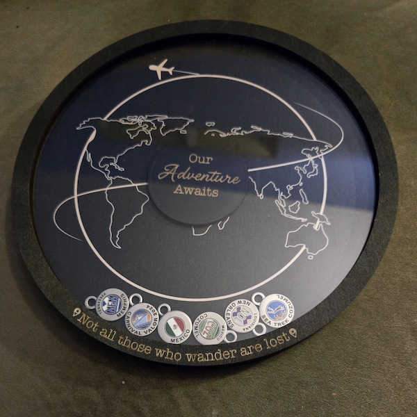 Coin Holder Travel Personalized, Coin Collection Display Foreign ...