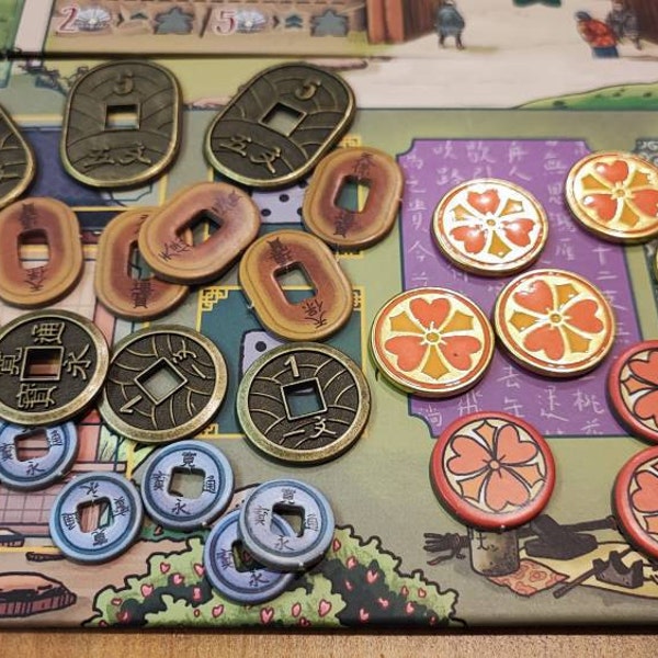 40x Dragon Coins in 3 Different Colors, Metal Token Upgrade for Board ...