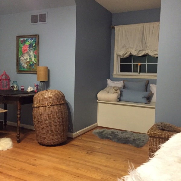 Cats Snake Cubist Pink Melissa Bollen Print of Painting Cubist ...