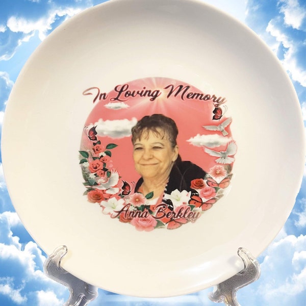 Loving Memory-pink Memorial Template | Commercial Use | Instant ...