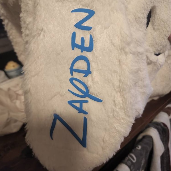 Iron on Name Decal/name Decal Iron on Personalize Name/vinyl Name Decal ...