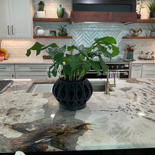 The Neptune Planter Modern and Unique Home Decor for Plants and ...