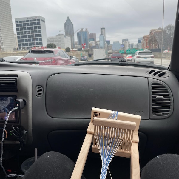 4" Rigid Heddle Loom, Cardweaving Loom Frame or Use the Included 4 ...