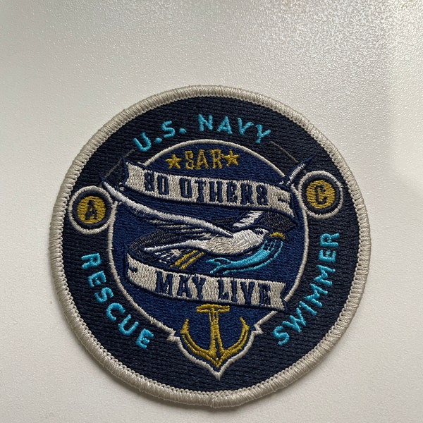 Navy Search and Rescue Swimmer SAR Naval Aircrew Swim Anchor Dove ...