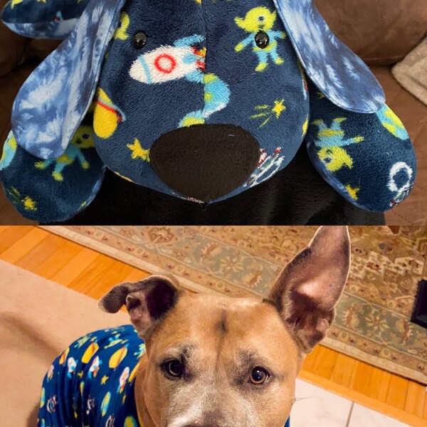 Memory Dog From Clothing Keepsake Dog Made From Clothing Memorial ...