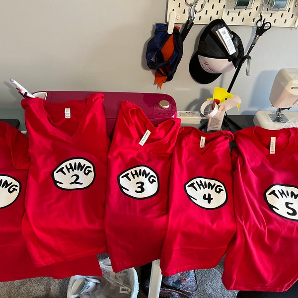 Thing 1-10 SVG - Etsy