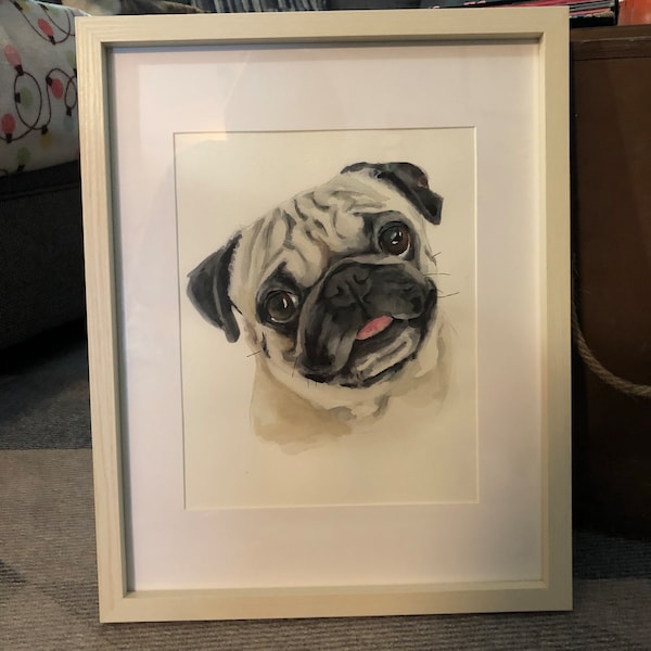 Custom Dog Portrait | Creative Dog Art | Unique Dog Gift | Happy Pet ...