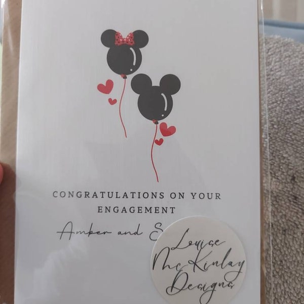 Paris Engagement Card, Engagement Card, Personalised Engagement ...