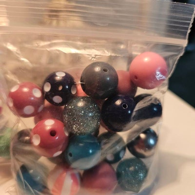 Silicone Focal Bead Grab Bag Focal Bead Mix, Assorted Silicone Focal ...