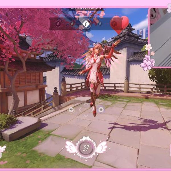 Valorant Love Heart Rank Badge | Instant Download | Cheer Bit Badges ...