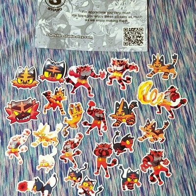 Gengar Sticker Set - Etsy